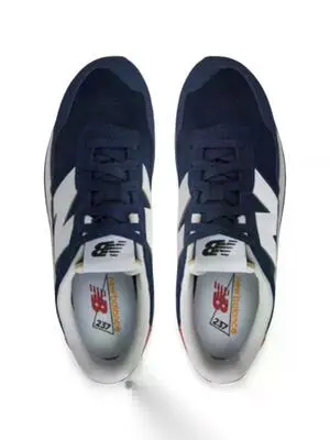 NEW BALANCE 237 Logo-patch Sneakers - Blue