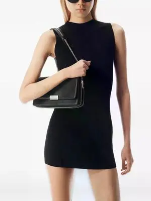 Alexander Wang Siren Flap Shoulder Bag - Black