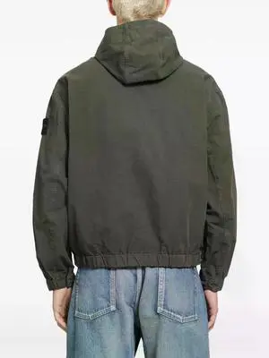 Stone Island Logo-patch Hooded Jacket