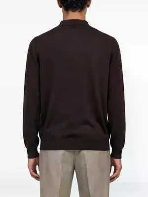 LARDINI Long-sleeve Polo Shirt