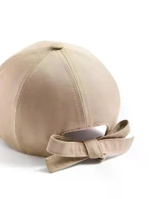 PATOU Embroidered Logo Cap - Neutrals