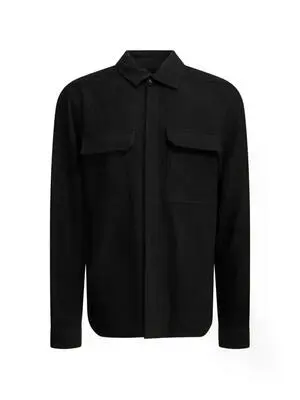 Rick Owens Flap-pocket Shirt - Black