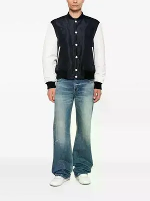 Alexander McQueen Button-fastening Faded Jeans