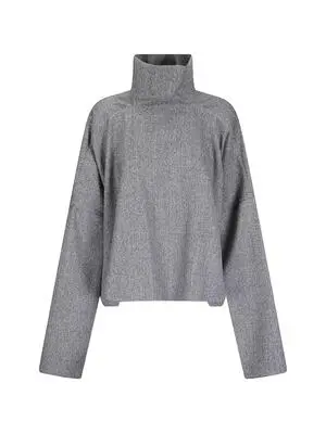 Rick Owens Jumbo Tabard High-neck Top
