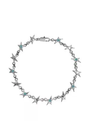 TWOJEYS Stone-embellished Star-detail Bracelet - Silver
