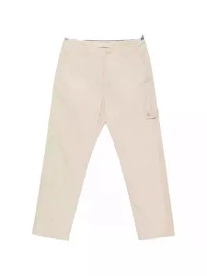 Stone Island Logo-patch Trousers - Neutrals