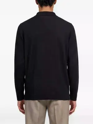 LARDINI Long-sleeve Buttoned Shirt - Blue