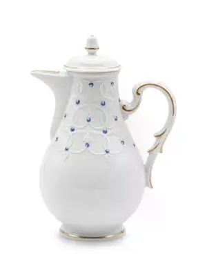 GINORI 1735 Museo Le Perle Coffee Pot - White