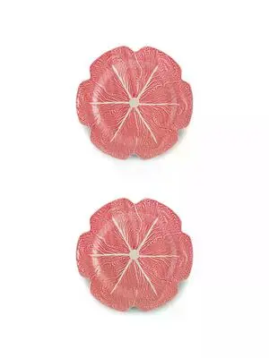 BORDALLO PINHEIRO Couve Dinner Plate - Pink