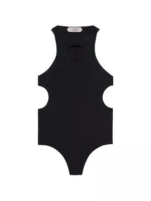 Off-White Meteor Cut-out Bodysuit - Black