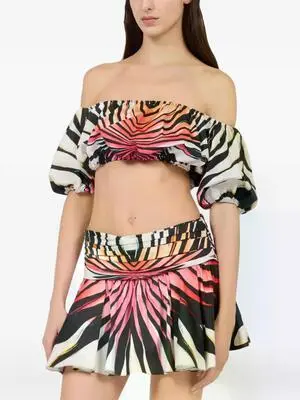 Roberto Cavalli Puff Sleeve Tops