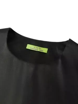 Shanghai Tang Short-sleeved Satin T-shirt