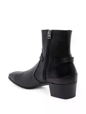 TOM FORD Clint Buckle-detail Biker Boots