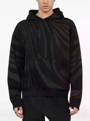 Roberto Cavalli Zebra-print Hoodie