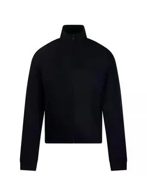 Gucci Gg Jacquard Zip-up High-neck Sweater