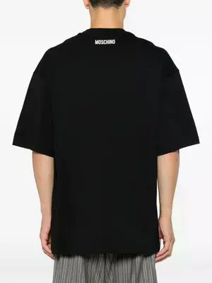 Moschino X Smiley Logo-print T-shirt