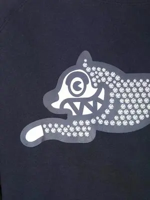 ICECREAM Running Dog Glitter-embellished Sweatshirt