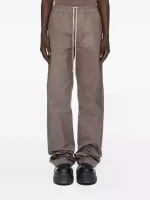 Rick Owens Drawstring Waist Trousers - Neutrals