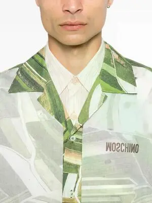 Moschino Graphic-print Short-sleeve Shirt