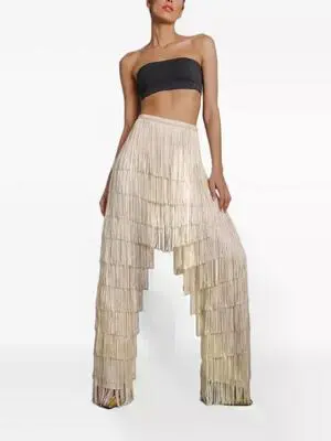 ELDORADO Fringed Tiered Trousers