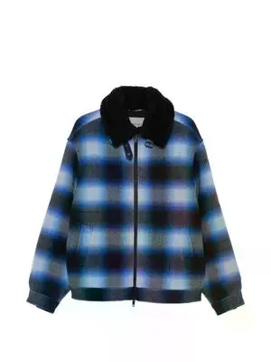 Balenciaga Check-pattern Shirt Jacket