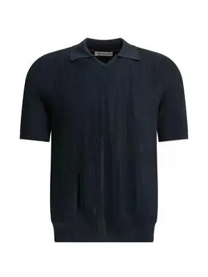 Brunello Cucinelli Ribbed-knit Knitwear - Blue