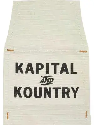 Kapital Canvas Pulp Phone Holder - Neutrals
