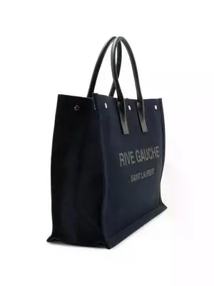 Saint Laurent Saint Laurent Rive Gauche Tote Bag Blue