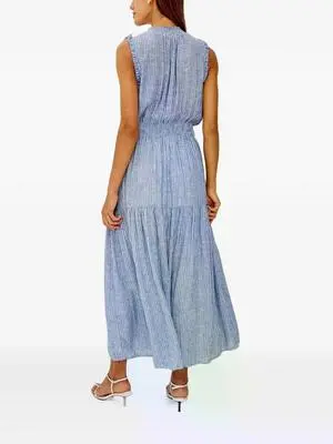 Rails Alessi Striped Tiered Dress - Blue
