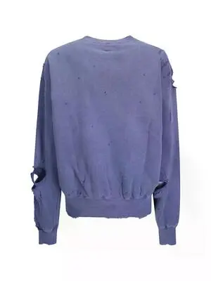 KURO Distressed Washed Sweatshirt
