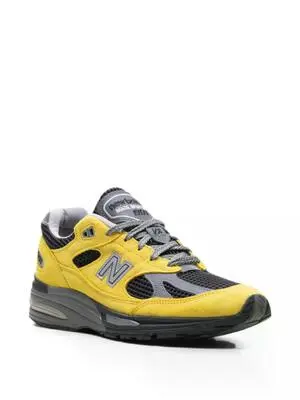 NEW BALANCE 991v2 Sneakers - Yellow