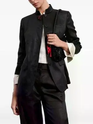 Shanghai Tang Satin Blazer
