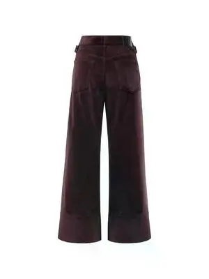 Pinko Belted Corduroy Trousers