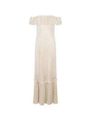 Antik Batik Dolly Lace-panelled Maxi Dress