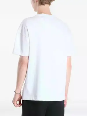 Hugo Noah Logo-print Tape-detail T-shirt