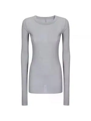 Rick Owens Rib Ls T Long-sleeve T-shirt - Grey