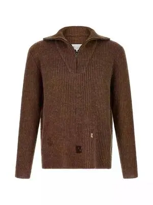 MAISON MARGIELA Four Stitches Sweater - Brown