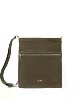 A.p.c. Archive Messenger Bag - Green