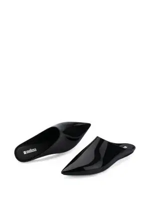 Melissa She Ii Pointed-toe Mules - Black