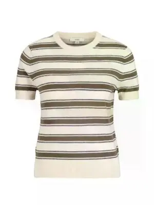 Vince Striped Fine Knit Sweater