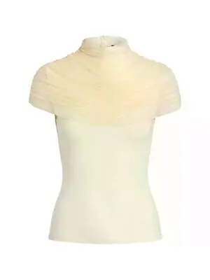 AXEL 113 Grace Mesh Top - Neutrals
