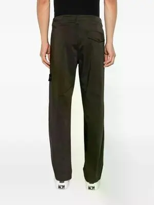 Stone Island Logo-patch Belt-loop Trousers