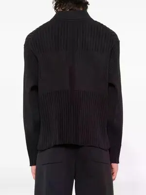 CFCL Fluted Texture Shirt-collar Cardigan