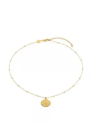 YOJ Conchiglia Shell Pendant Necklace - Gold