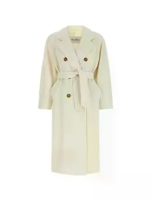Max Mara Madame Icon Double-breasted Coat - Neutrals
