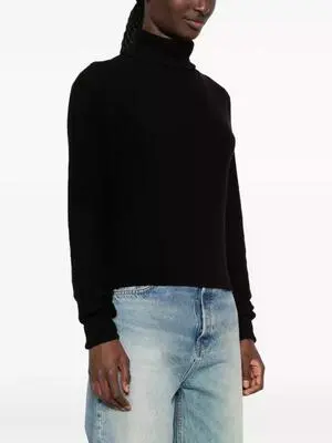 BASERANGE Roll-neck Ribbed-trim Sweater