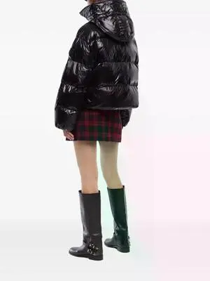 Pinko Impasto Padded High-neck Jacket - Black