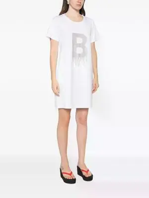 BLUGIRL Crystal Embellishment Mini Dress