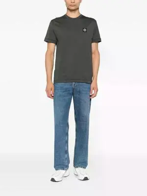 Stone Island Compass-patch Short-sleeve T-shirt