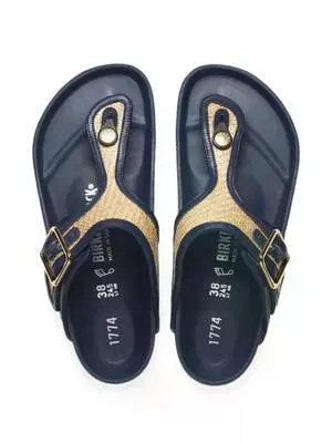 BIRKENSTOCK Gizeh Raffia Sandals